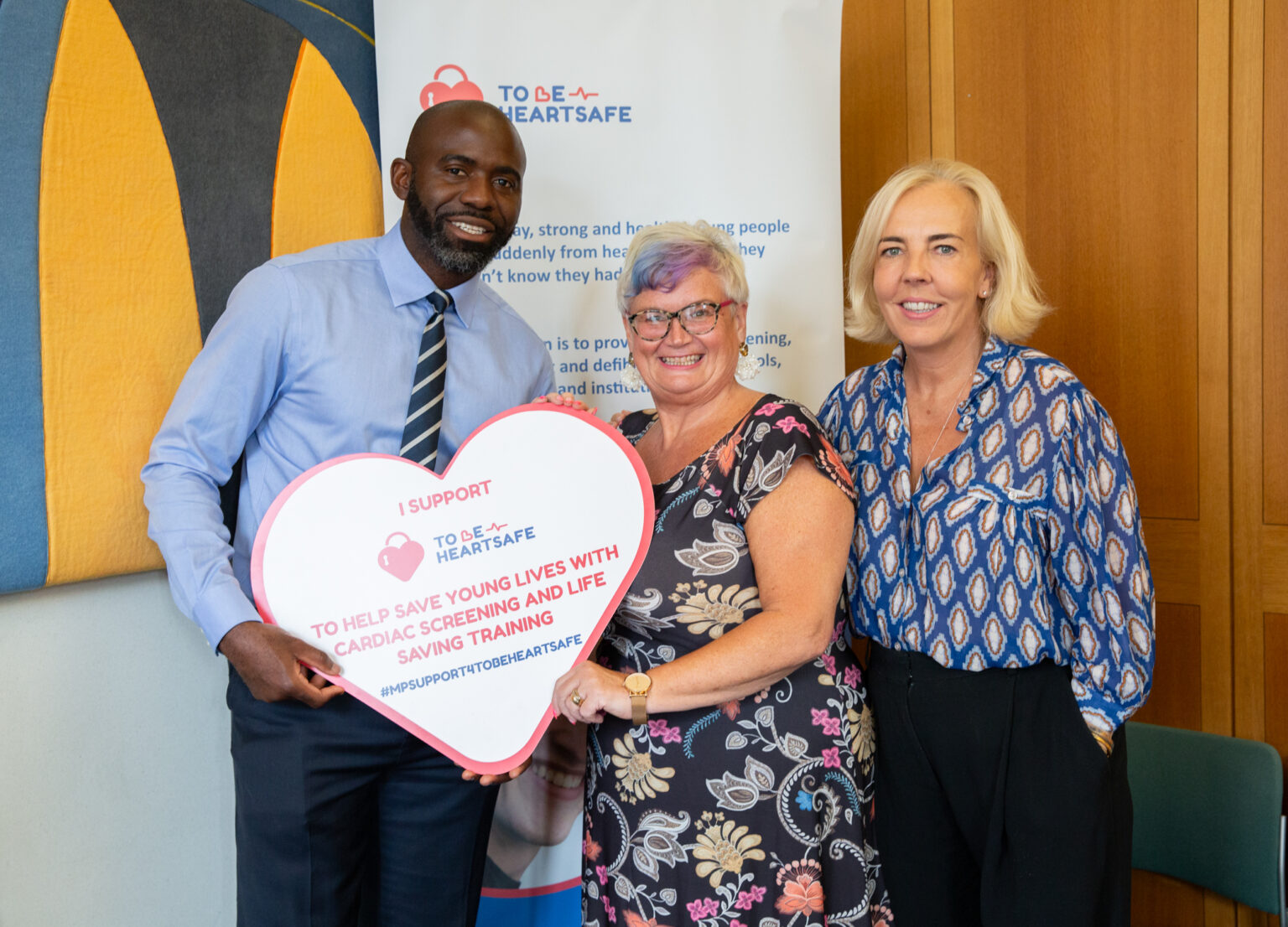 Carolyn Harris MP hosts TOBE-Heartsafe at Portcullis House to launch ...